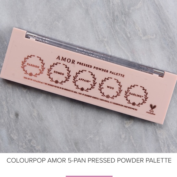 Colourpop | Makeup | Colourpop Amor 5pan Pressed Powder Palette Nib ...